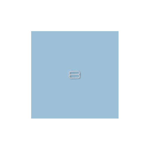 1/2" Bra Strap Slide: Clear - 10/Pkg. from CorsetMakingSupplies.com