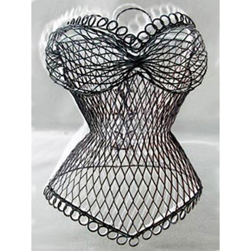 Black Wire Corset Bust 18" from CorsetMakingSupplies.com