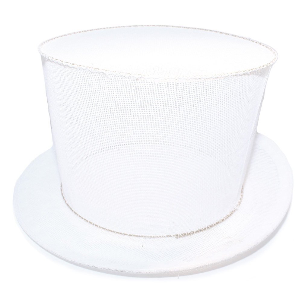 Buckram Top Hat with Short Rim from CorsetMakingSupplies.com