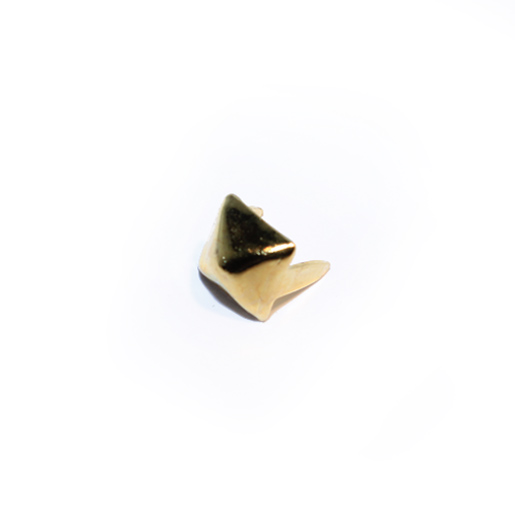 Pyramid Stud 1/4" Brass - 30 Pieces from CorsetMakingSupplies.com