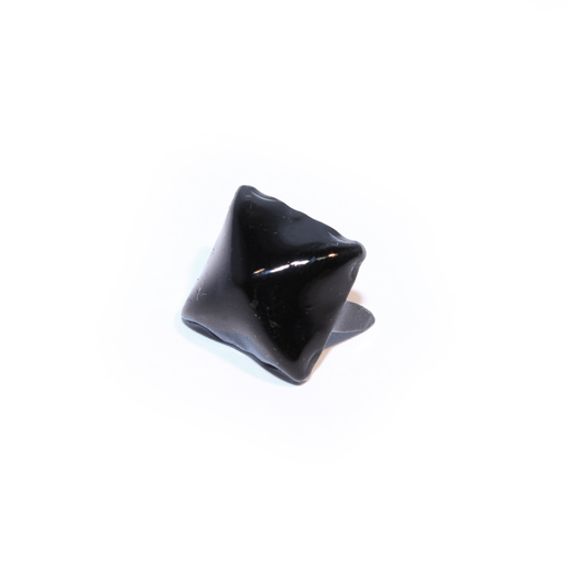 Pyramid Stud 5/8" Black - 15 Pieces from CorsetMakingSupplies.com