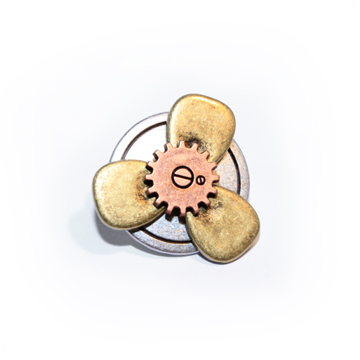 Steampunk Propeller Gear Concho from CorsetMakingSupplies.com