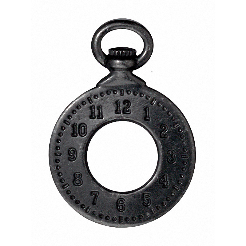 Drop Clock Black from LeatherCraftingSupplies.com